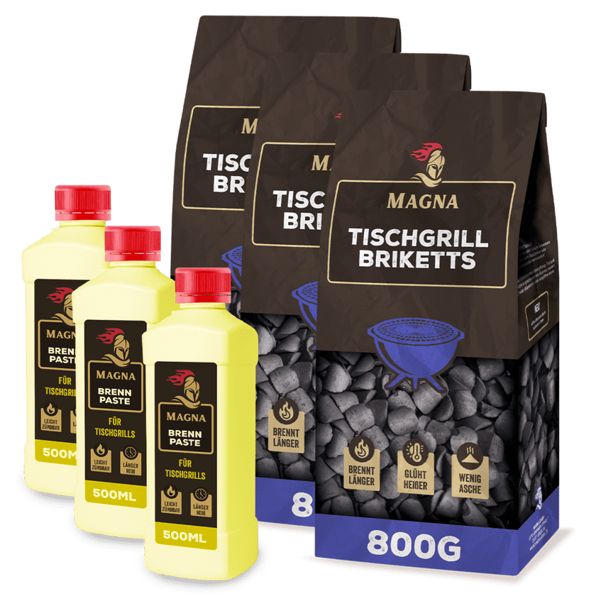 Grillkohle | Anzünder | Räucherchips - MAGNA BBQ Grillzubehör